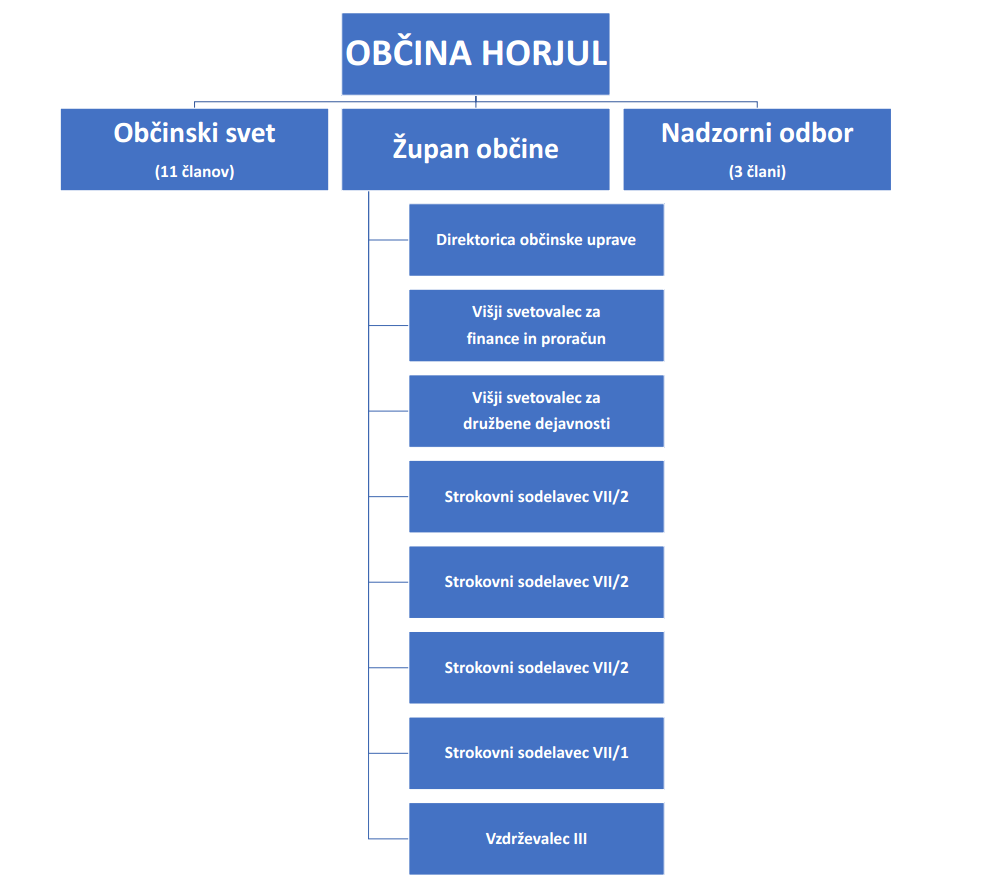 Organigram Občine Horjul